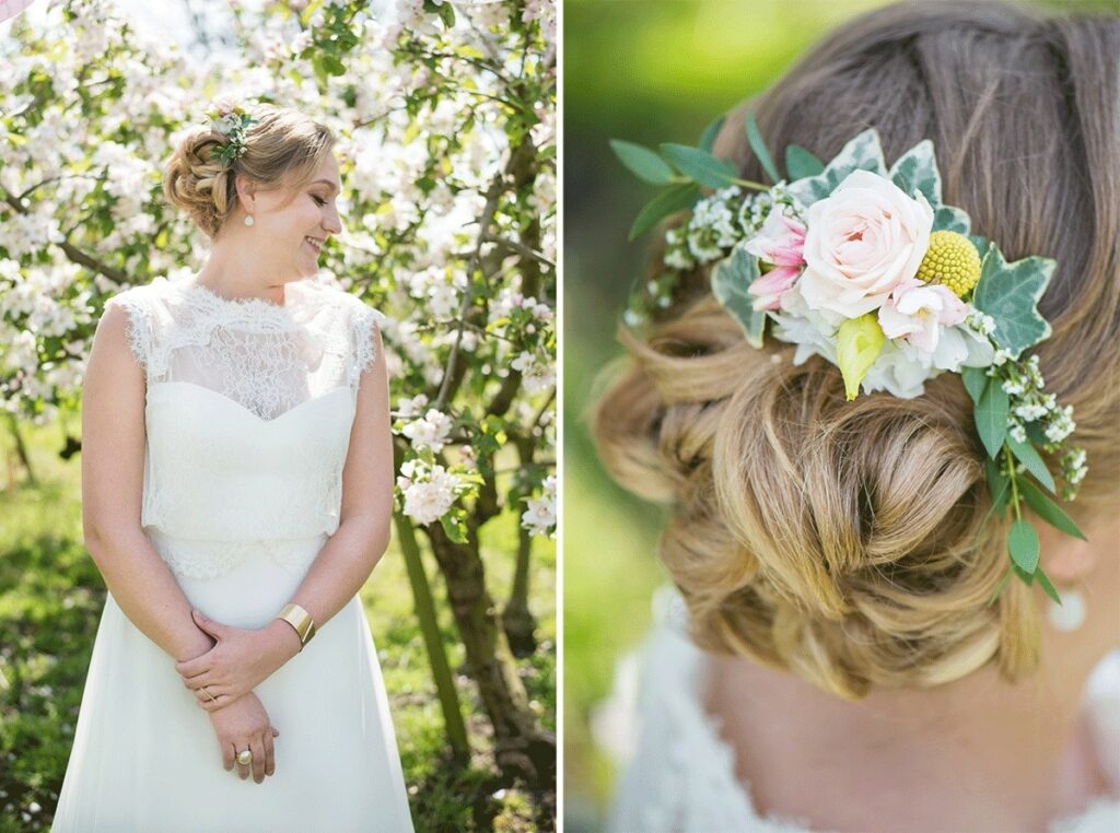 Styled shoot: trouwen in een boomgaard