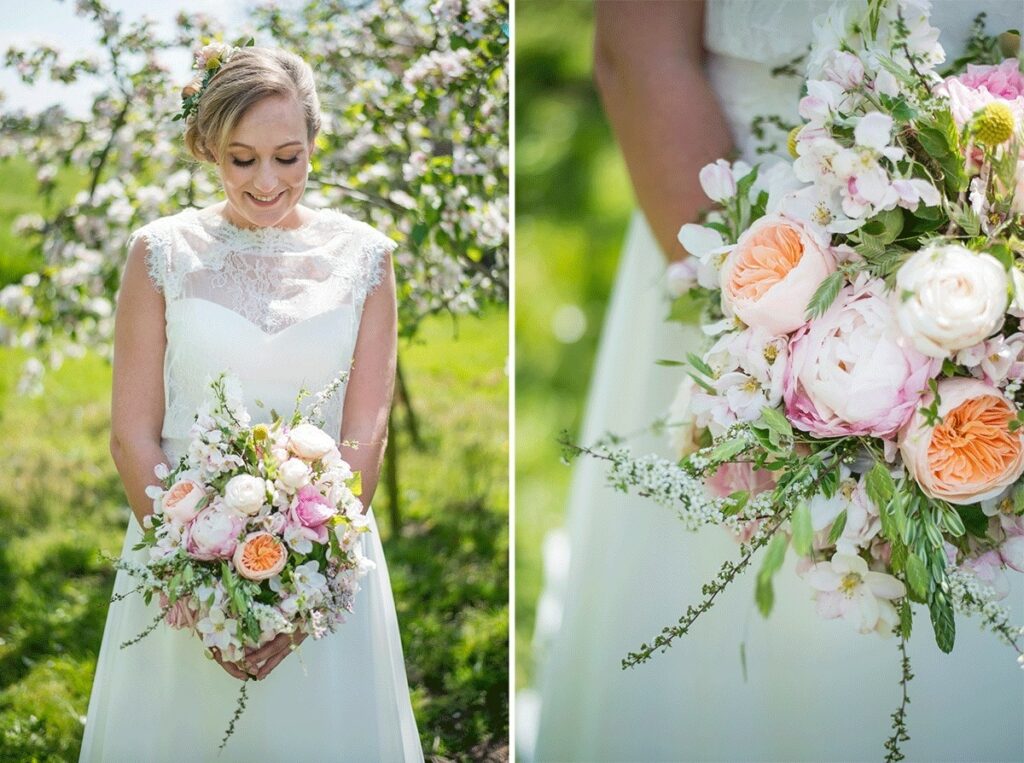 Styled shoot: trouwen in een boomgaard