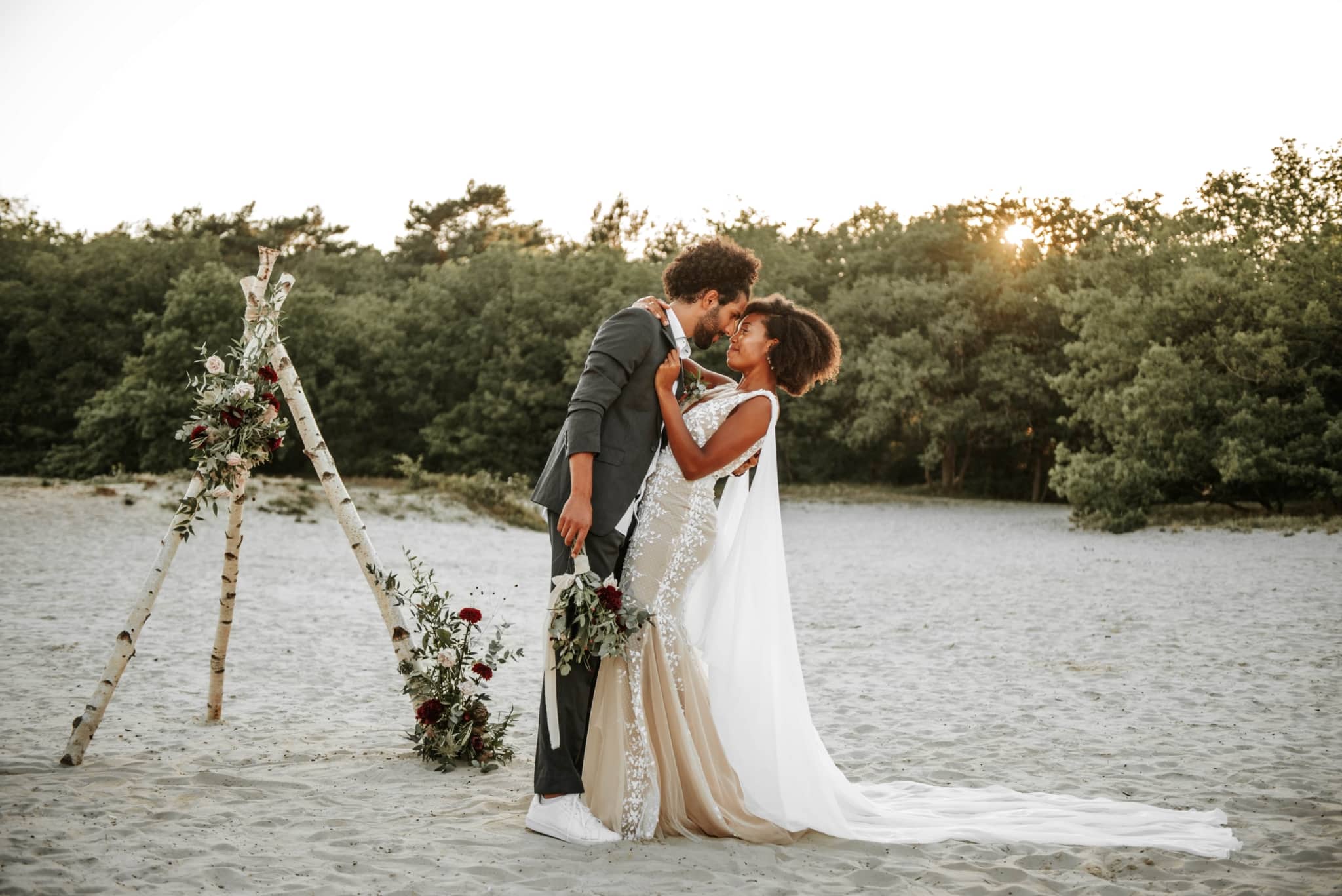 Trouwfoto poses voor originele trouwfoto's - Laat je inspireren!