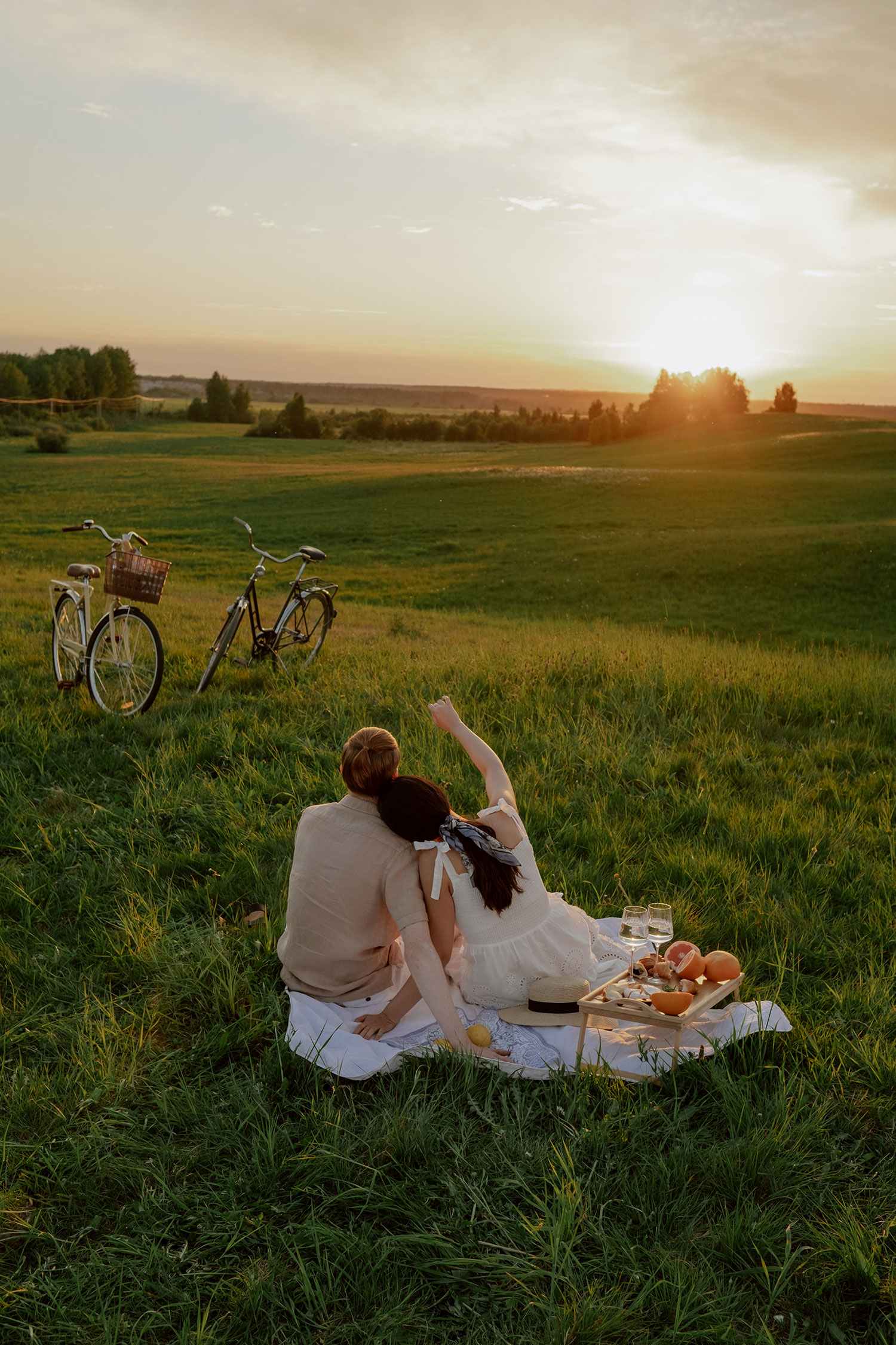 Romantische Date Plaatsen Het Date Pakket