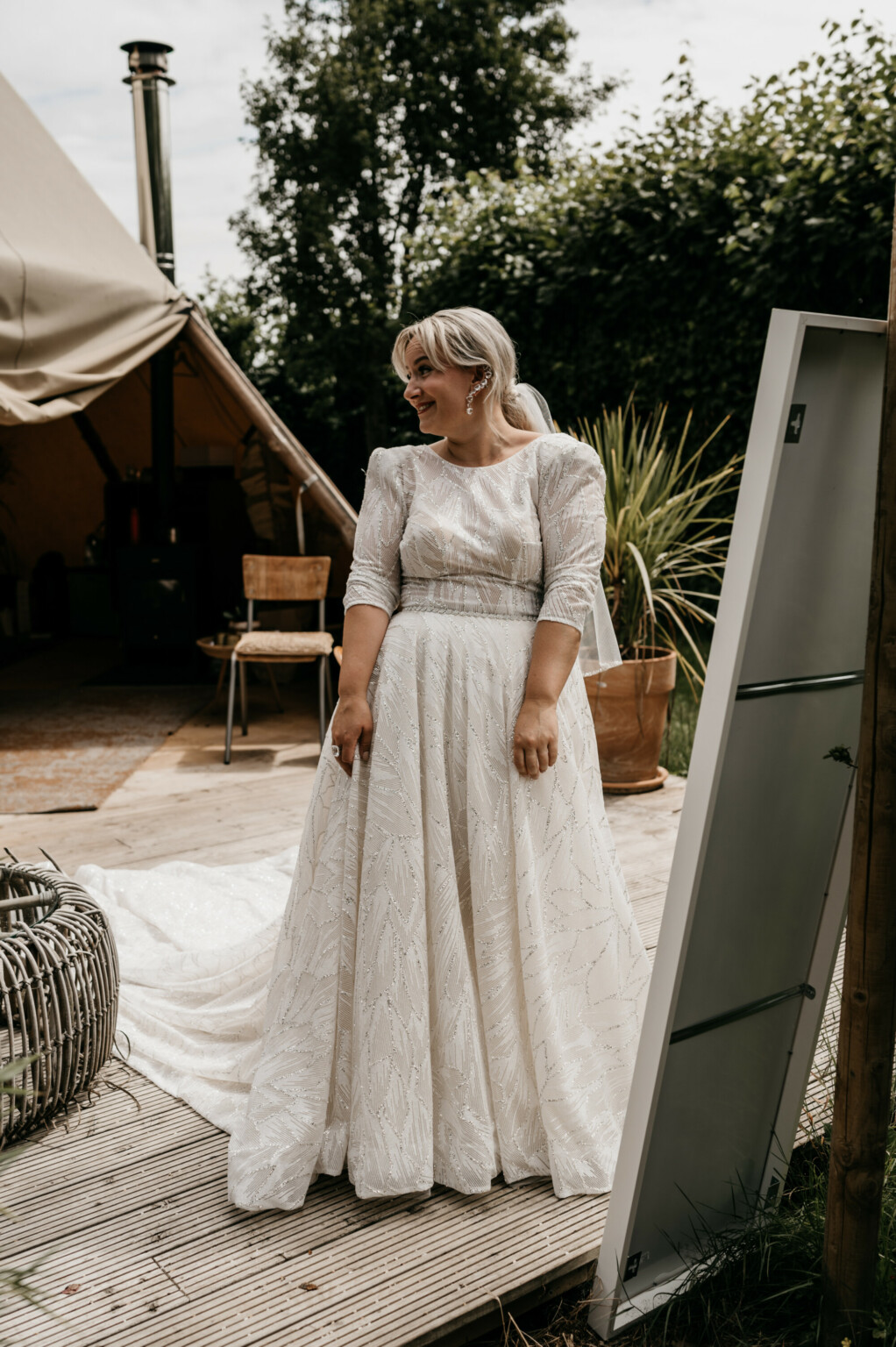 Twee keer trouwen! De bohemian bruiloft van Haske en Nina