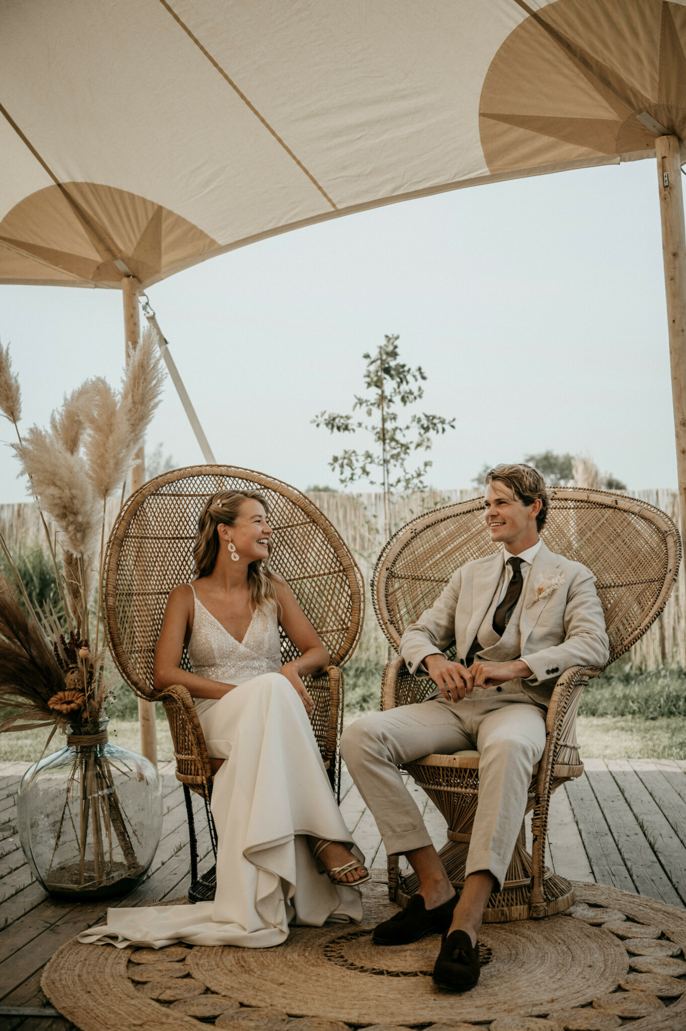 Bohemian bruiloft styling ideeën uit onze favoriete bruiloften