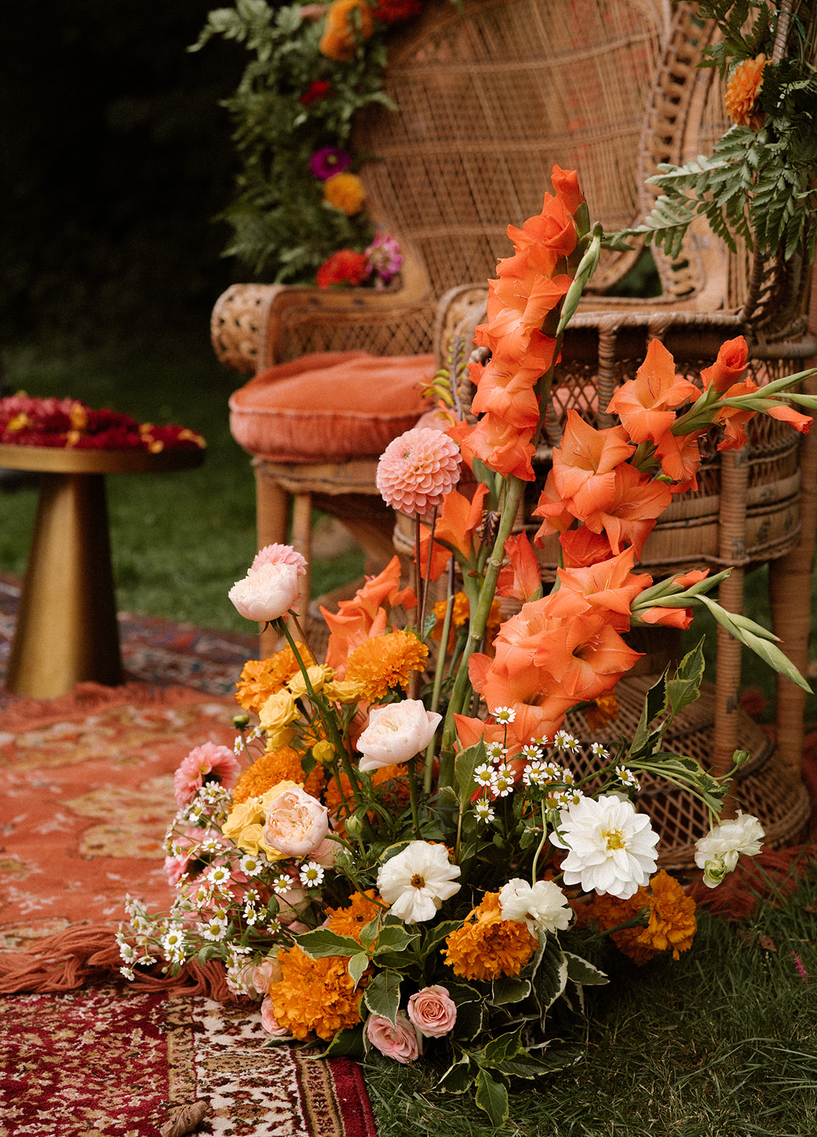 De eclectische bruiloft met jaren 70-tintje van Lotte en Kogul