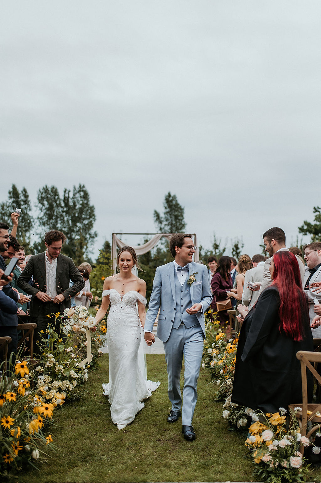 Inspiratie voor gedrapeerde doeken op je bruiloft!